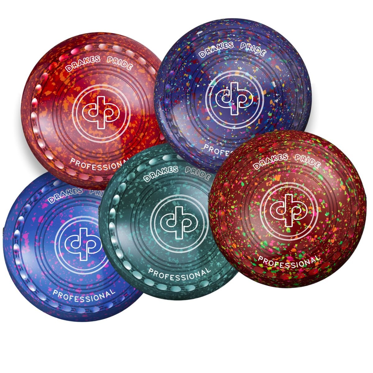 Drakes pride professional coloured bowls – Jack and Bowl