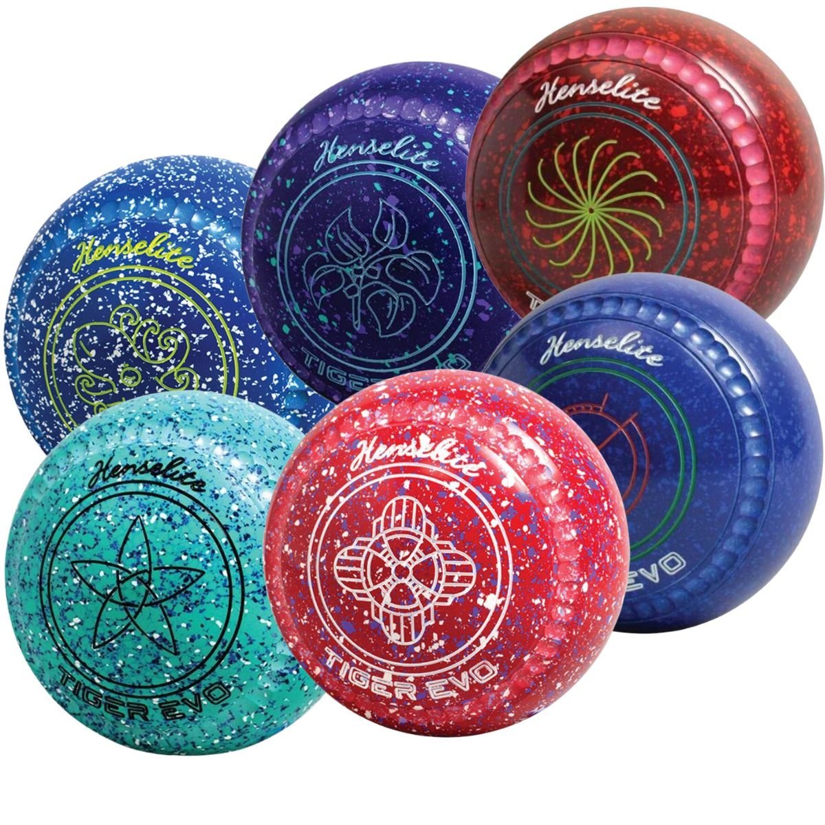 Henselite Tiger EVO Coloured Bowls – Jack and Bowl